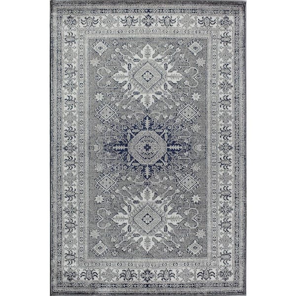 Rugs America Cornflower 2 ft. x 4 ft. Indoor Area Rug RA30572 - The ...