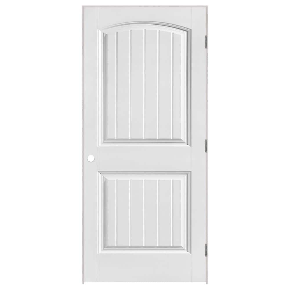 Reviews for Masonite 36 in. x 80 in. Cheyenne 2-Panel Camber Top Plank ...