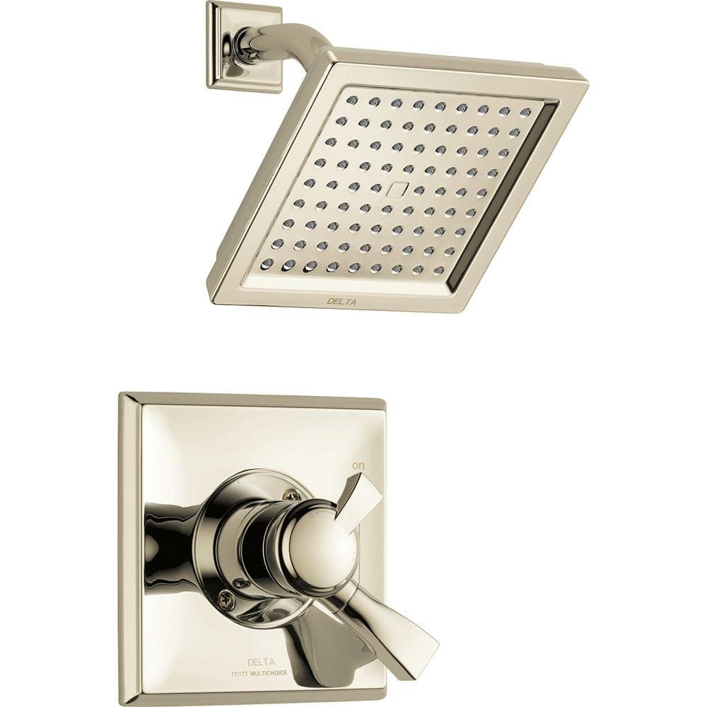 Delta Dryden 1-Handle Shower Only Faucet Trim Kit in Polished Nickel ...