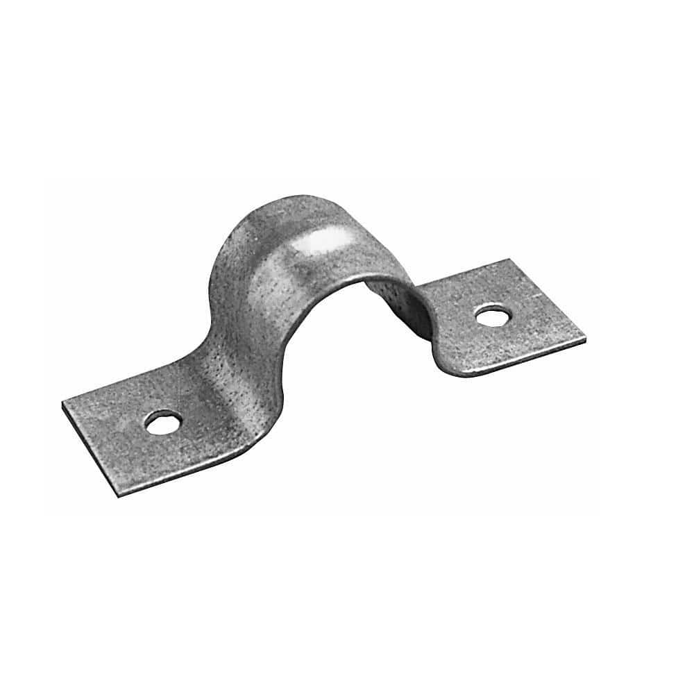 1-1/2 in. Steel 2-Hole Pipe Strap HD502-6PK - The Home Depot