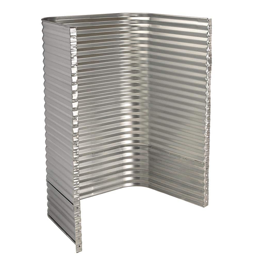 SHAPE PRODUCTS 50 in. W x 36 in. D x 72 in. H Galvanized Steel Egress ...