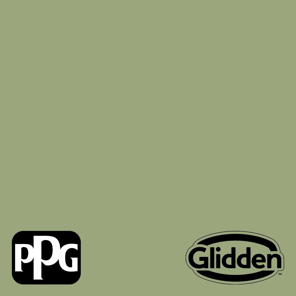 Glidden 8 oz. PPG1121-5 Guacamole Satin Interior Paint Sample PPG1121 ...