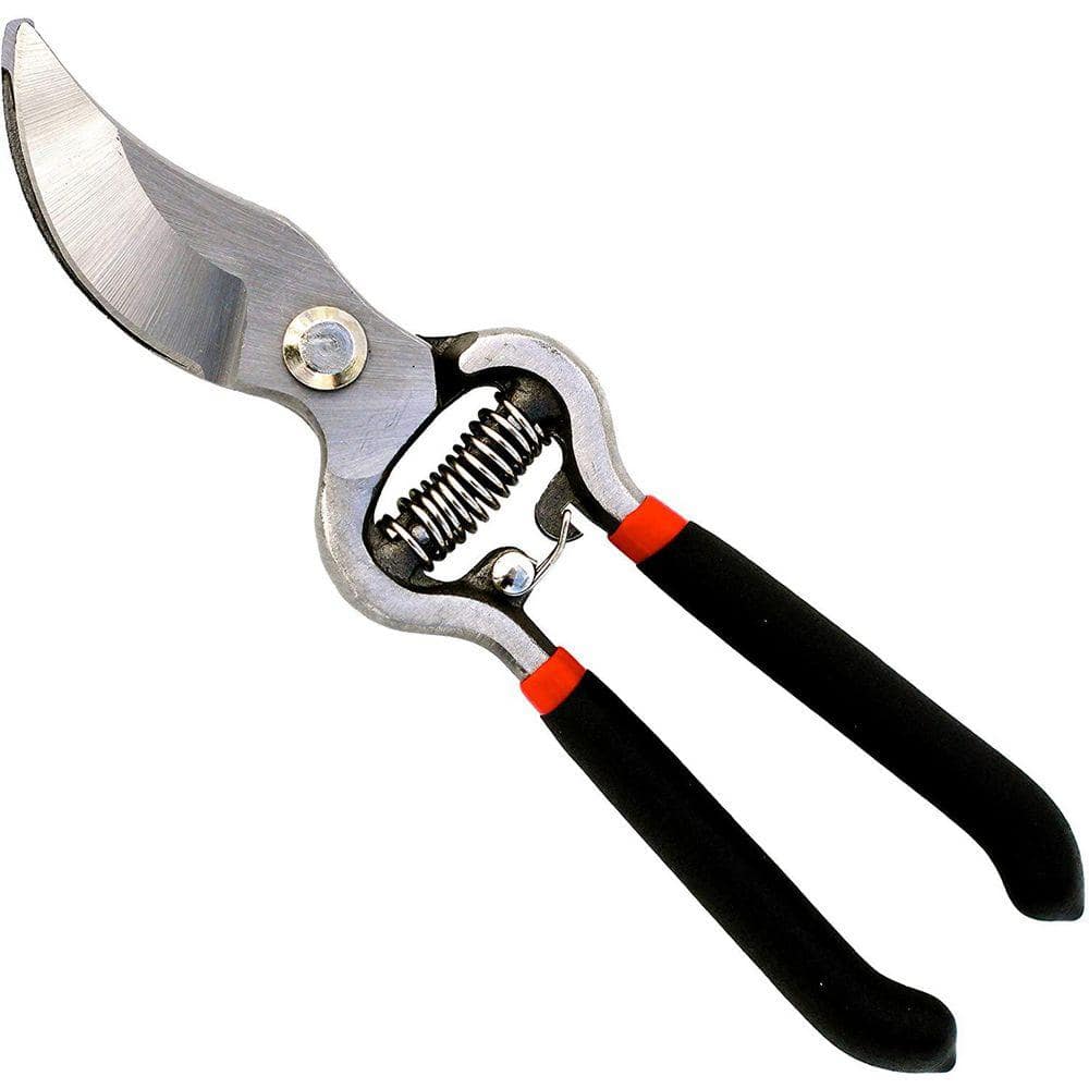 GARDEN GURU 8 in. Indestructible All Steel Pruning Shears Scissors ...