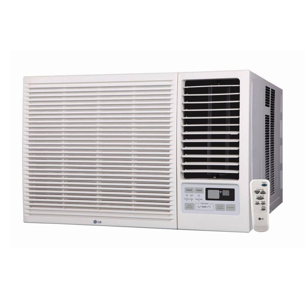 LG 23,500 BTU Window Air Conditioner with Cool, Heat and Remote ...