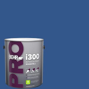BEHR PRO 1 gal. #PPU15-03 Dark Cobalt Blue Dead Flat Interior Paint ...