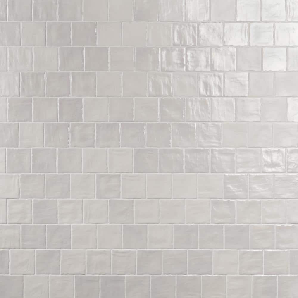Reviews for Ivy Hill Tile Amagansett Gin White 4 in. x 4 in. Mixed ...