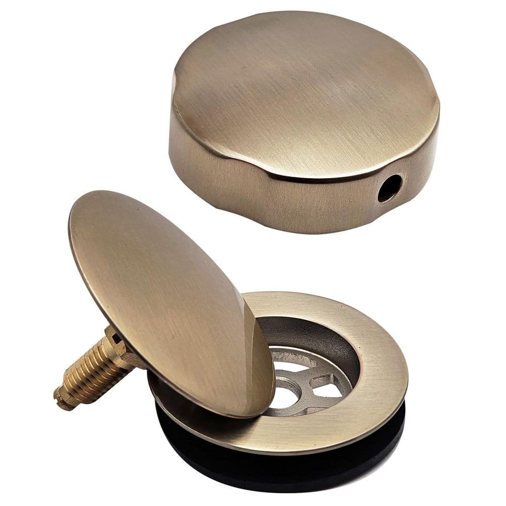 Westbrass 2-1/2 in. Replacement Drain and Handle for Cable Drive Drains ...