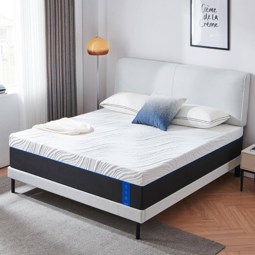 PICCHESS 12 in. Medium Memory Foam Tight Top King Mattress, Comfort and ...