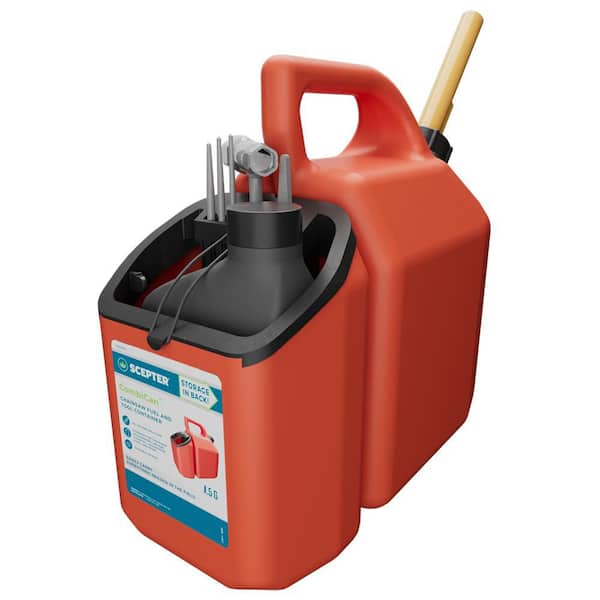 Scepter 1.5 gal. Combination Gas Can and Rear Storage FG4G15CC - The ...
