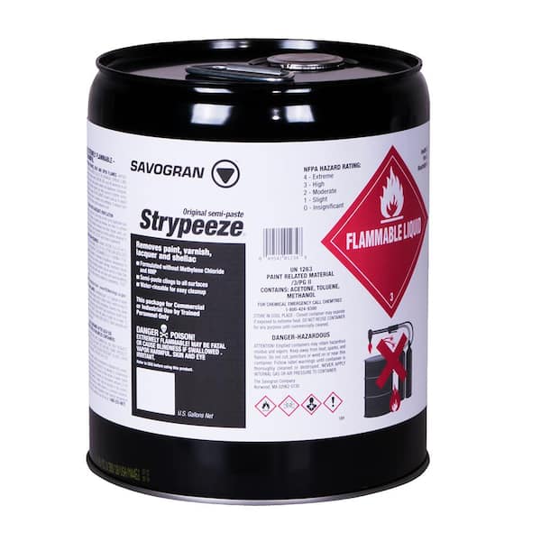 SAVOGRAN Strypeeze 5G Semi-Paste All Purpose Stripper without Methylene ...