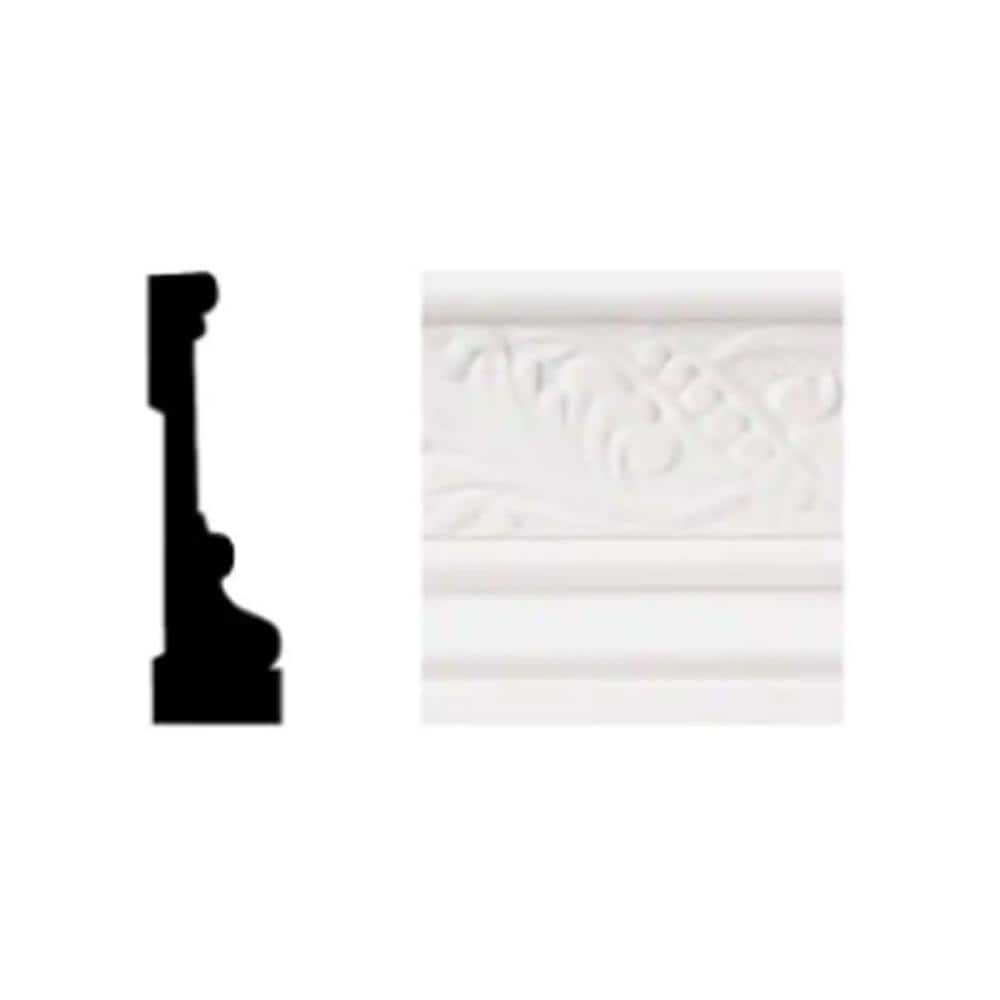 Ekena Millwork 0.5 in. D x 3.5 in. W x 6 in. L PVC Casing Sample SAMPLE ...