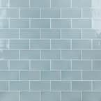 Ivy Hill Tile Barbados Light Blue 5 in. x 10 in. 9 mm Polished Ceramic ...