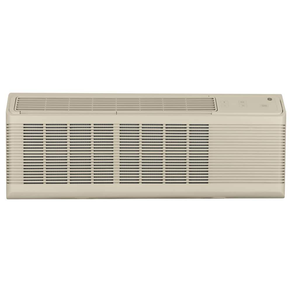 GE 9600 BTU 230-Volt Through-the-Wall Air Conditioner with Heat Pump ...