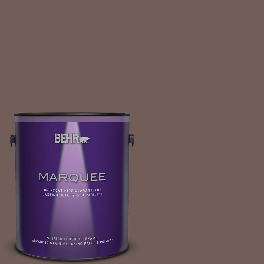 BEHR MARQUEE 1 gal. #750B-6 Tree Bark Eggshell Enamel Interior Paint ...
