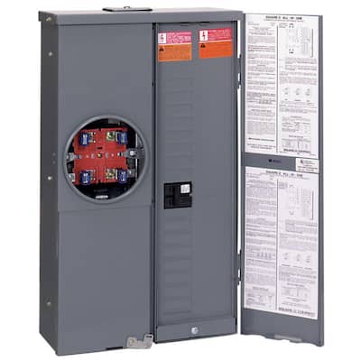 Square D Homeline 125 Amp 24-Space 48-Circuit Indoor Main Breaker Plug ...