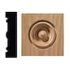 Ornamental Mouldings 886C 13/16 in. x 3-1/4 in. x 3-1/4 in. Red Oak ...