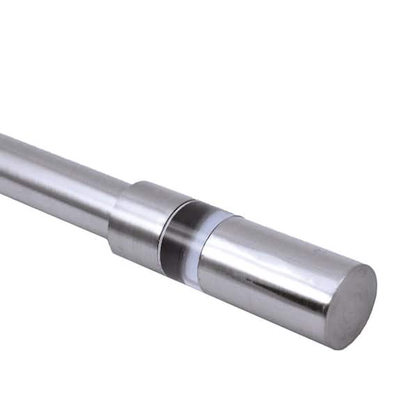 Versailles Home Fashions Crystale 72in - 144in Steel Barrel Rod in ...