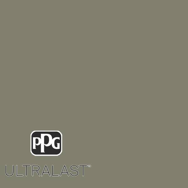 PPG UltraLast 1 gal. #PPG1028-5 Autumn Gray Semi-Gloss Interior Paint ...