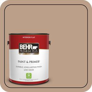 BEHR PREMIUM PLUS 8 oz. #N240-4 Sierra Satin Enamel Interior/Exterior ...