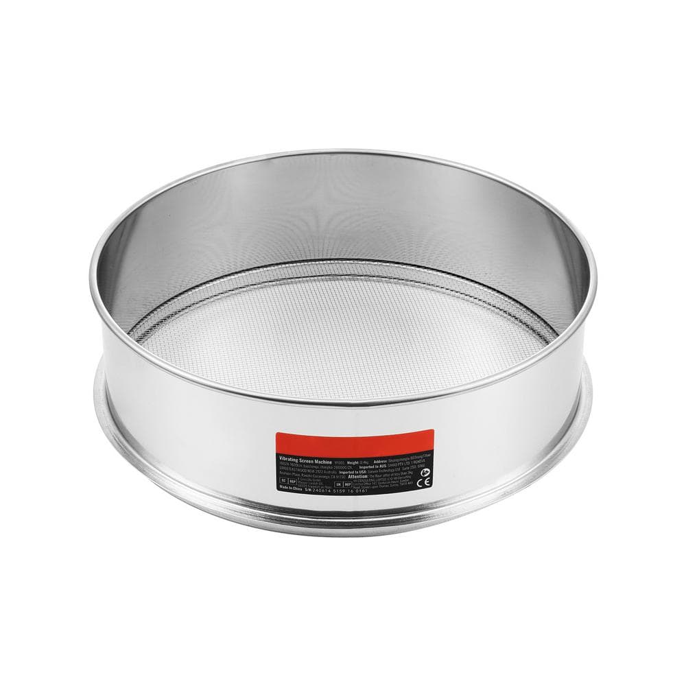 SVOPES 12 Mesh Flour Sieve, Stainless Steel Fine Sifter, 12.6 in. Dia ...
