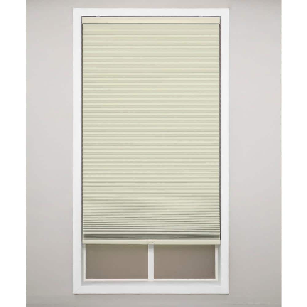 Eclipse Alabaster Cordless Blackout Polyester Cellular Shades - 48 in ...