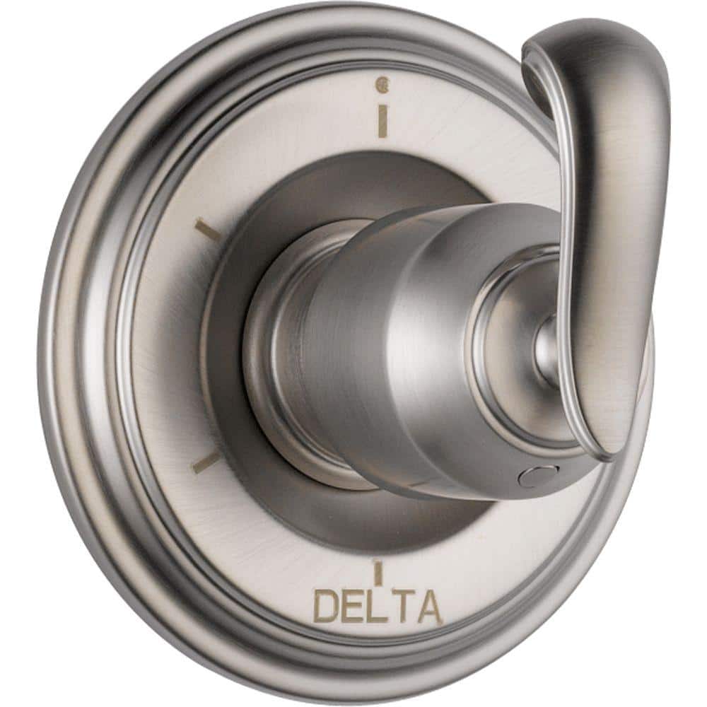 Delta Cassidy 6-Function Diverter Trim Kit Only in Stainless Steel ...