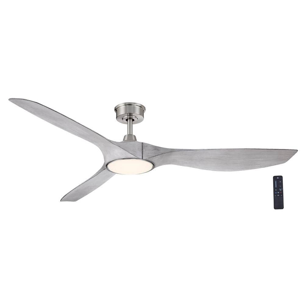 Reviews for Home Decorators Collection Marlon 66 in. Integrated LED ...