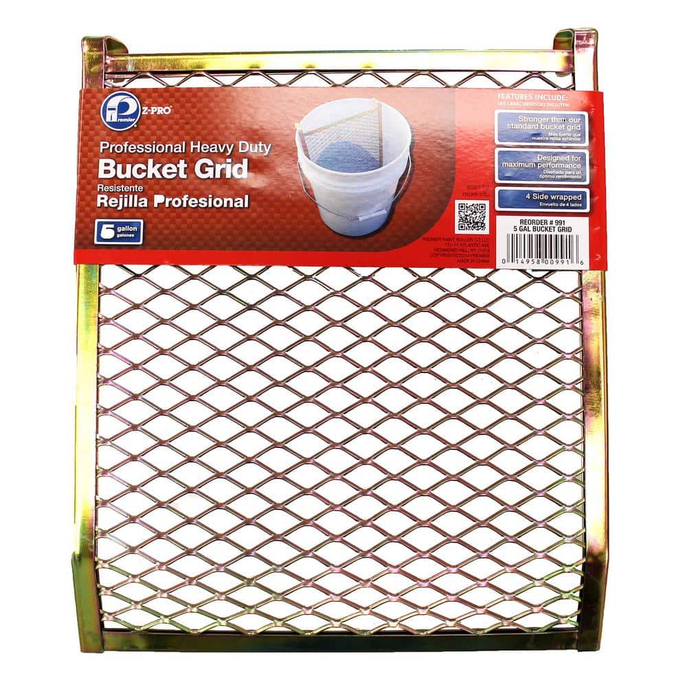 Premier 5 gal. Steel Paint Can Grid 991 - The Home Depot