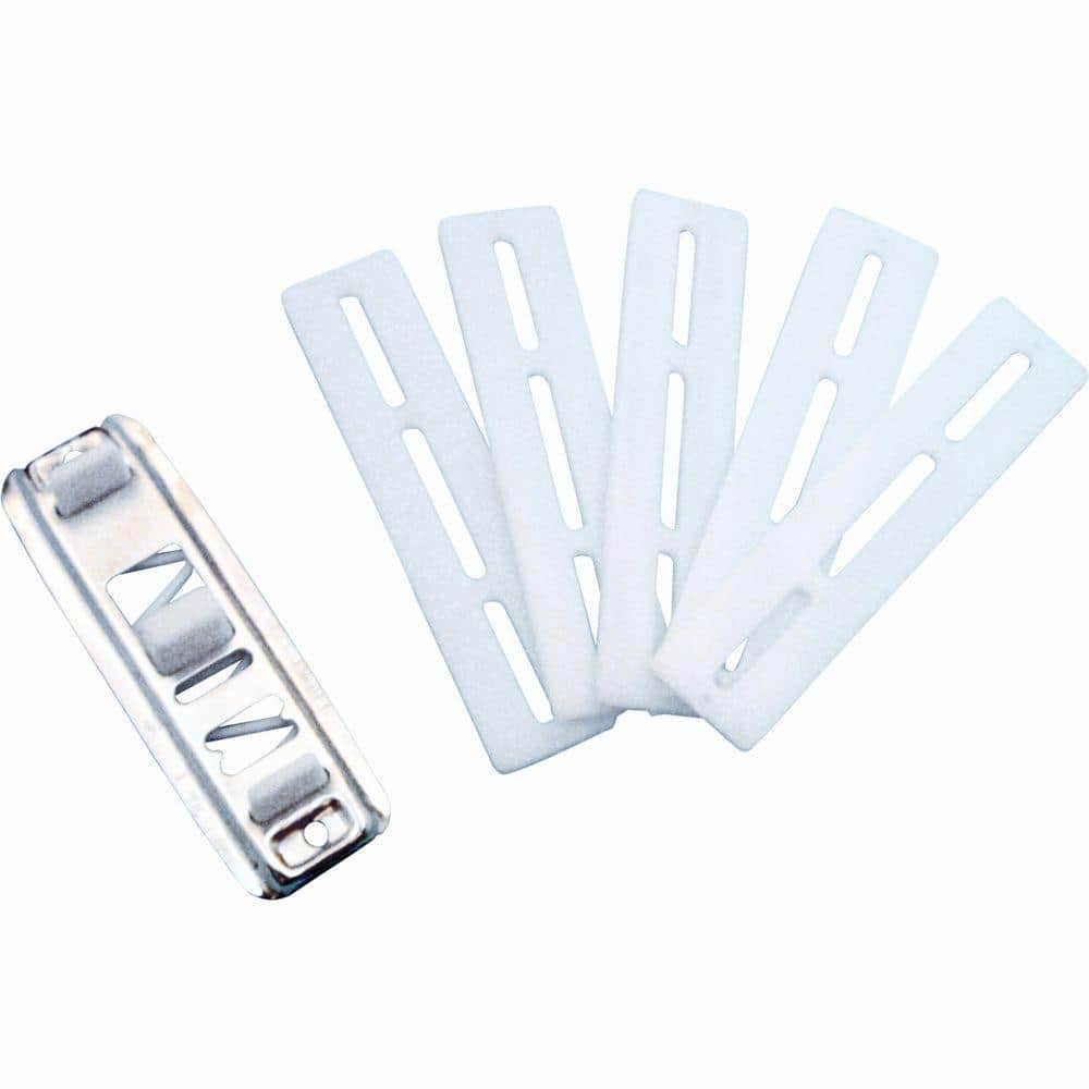 Prime-Line Adjustable Floor Mount Guide and Carpet Riser, 1/8 in. Tall ...