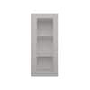 HOMLUX 15 in. W x 12 in. D x 36 in. H in Shaker Dove Ready to Assemble Wall Kitchen Cabinet with ...