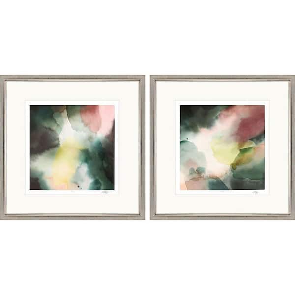 Paragon Popp 2 Piece Framed Giclee Abstract Art Print 21 in. x 21 in ...