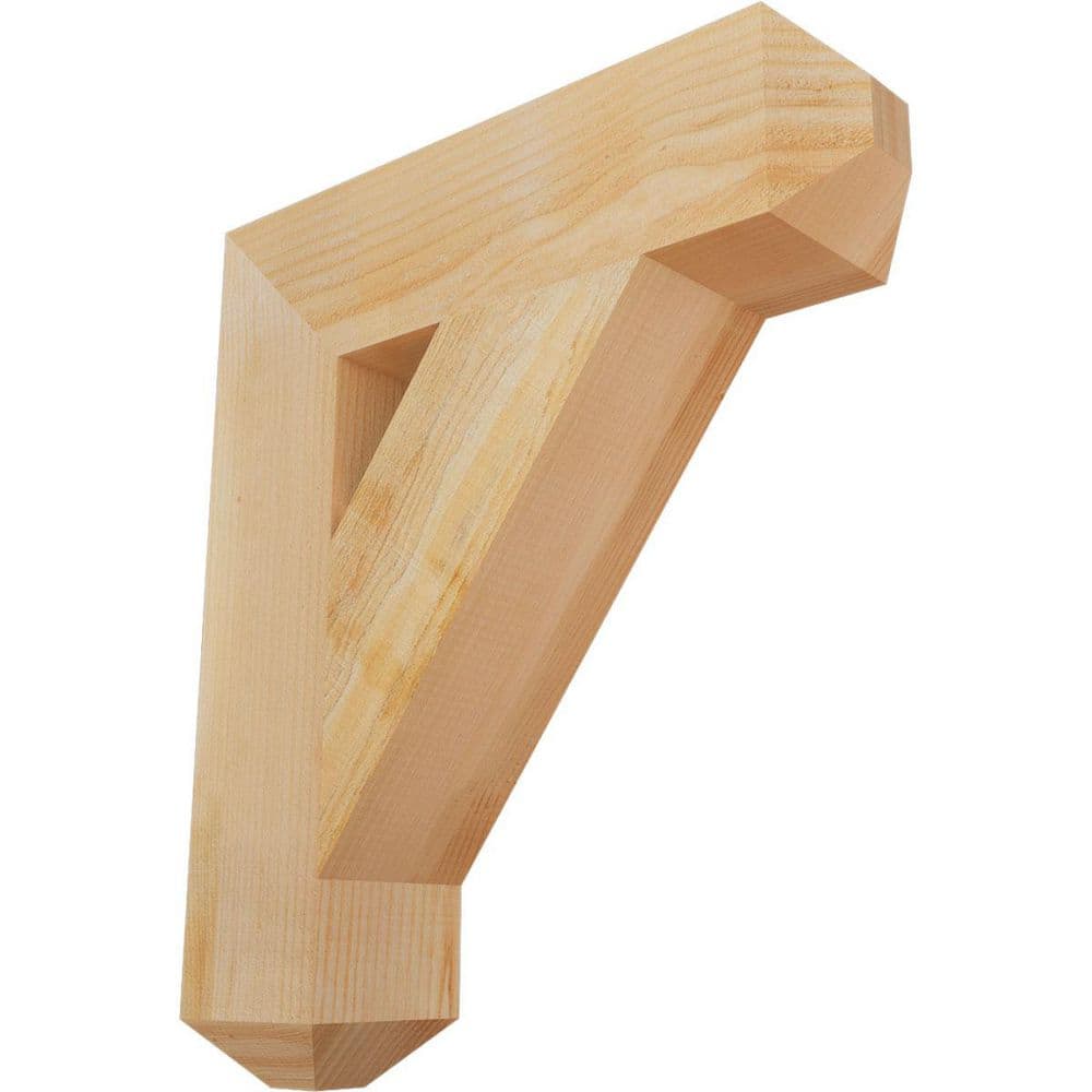 Ekena Millwork 6 in. x 28 in. x 24 in. Douglas Fir Traditional ...