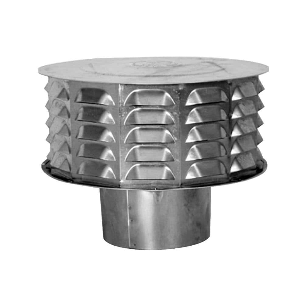American Metal Products 4 in. Gas Vent Cap 4CWH - The Home Depot