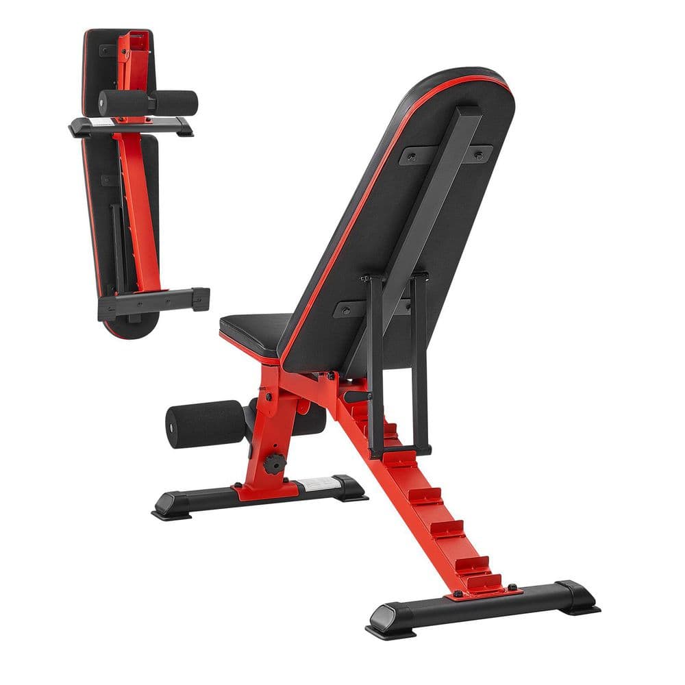 SKYSHALO Weight Bench, 1200 lbs. Heavy Duty Stable Weight Bench Press ...