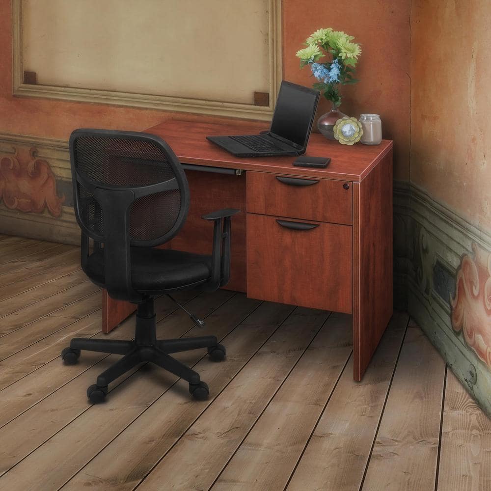 Regency Legacy 42 in. x 24 in. Cherry Executive Desk with Single ...