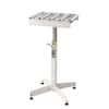 HTC 15 in. W Powder Coated Steel Roller Table Portable Conveyor HRT-10 ...