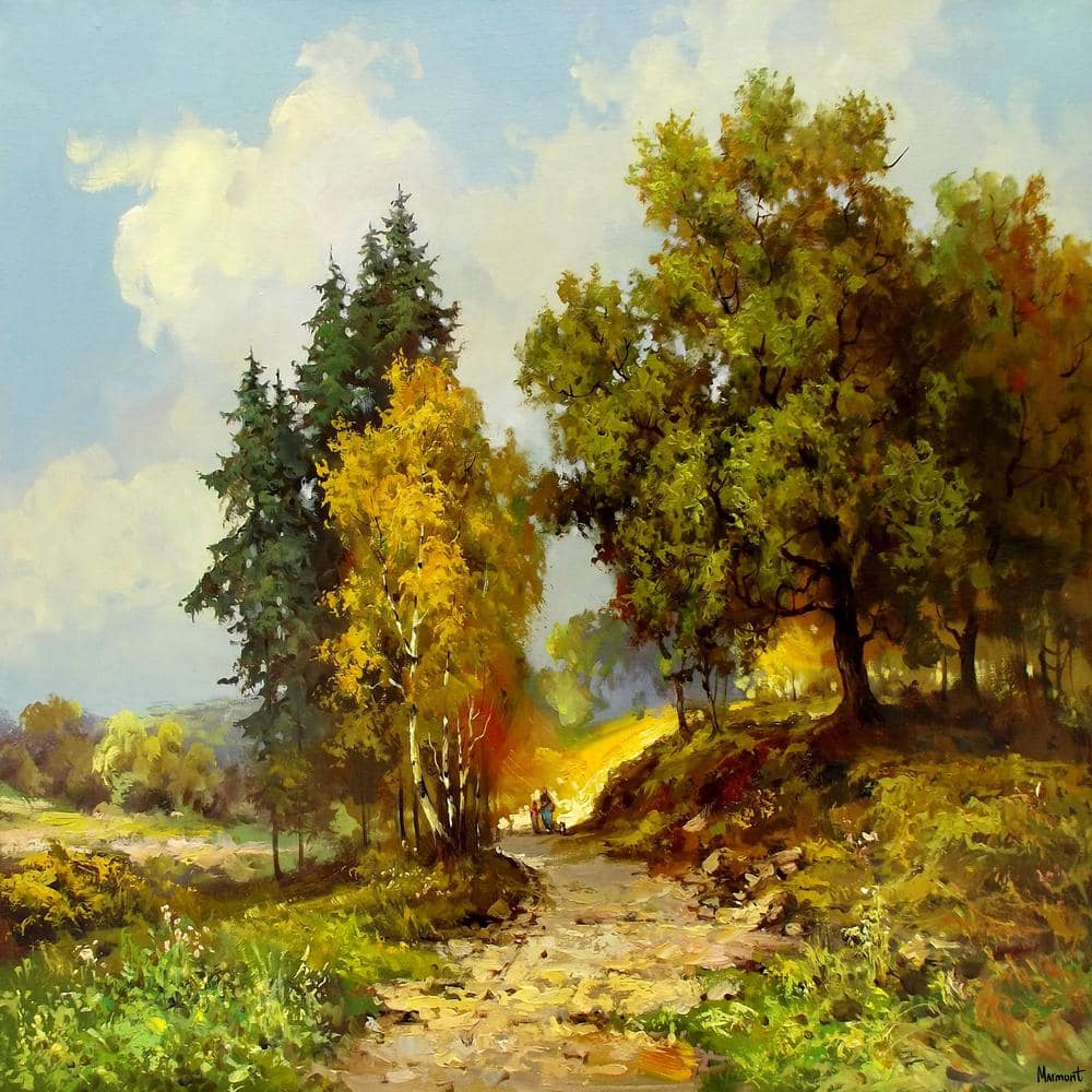Natural Scenery Oil Painting