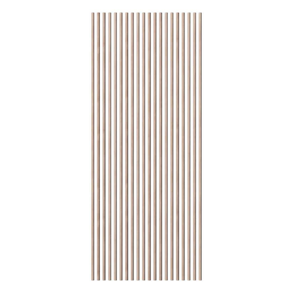 Ekena Millwork Heritage Premier Half Round 94.5 in. H x 1 in. W ...