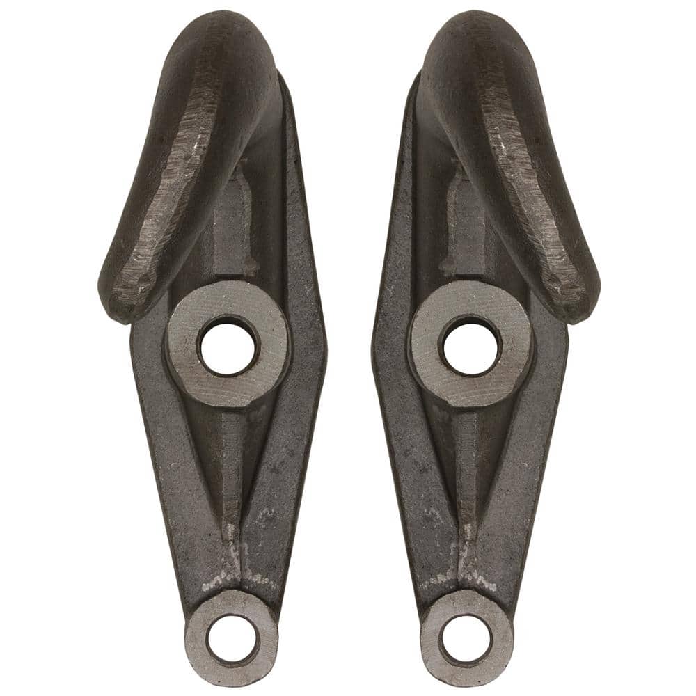 BUYERS PRODUCTS 2-Hole Plain Finish Drop Forged Heavy-Duty Towing Hooks ...