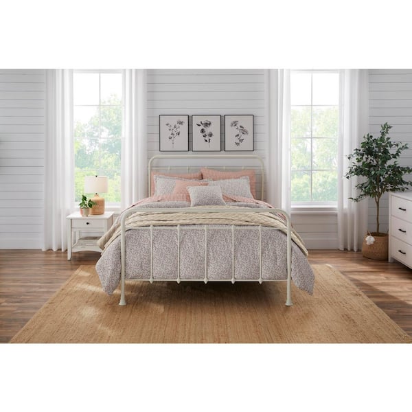 StyleWell Lily 9-Piece Floral Full/Queen Bed in a Bag Bedding Set ...