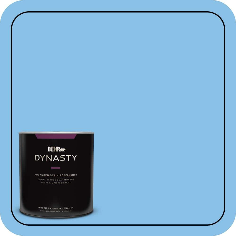 BEHR DYNASTY 1 qt. #P510-3 Rhodes Eggshell Enamel Interior Stain ...