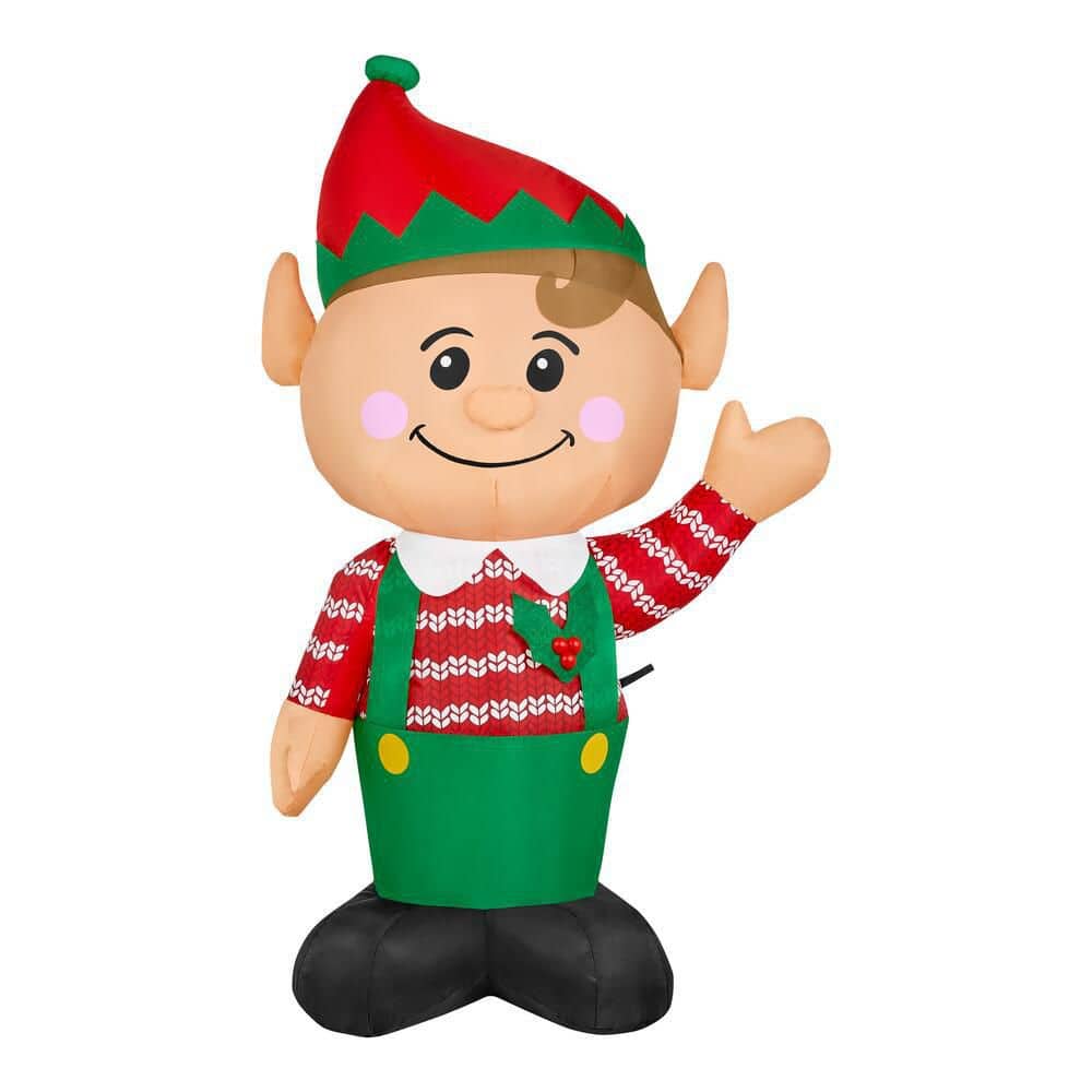 Home Accents Holiday 3.5 ft LED Elf 25GM86913 - The Home Depot