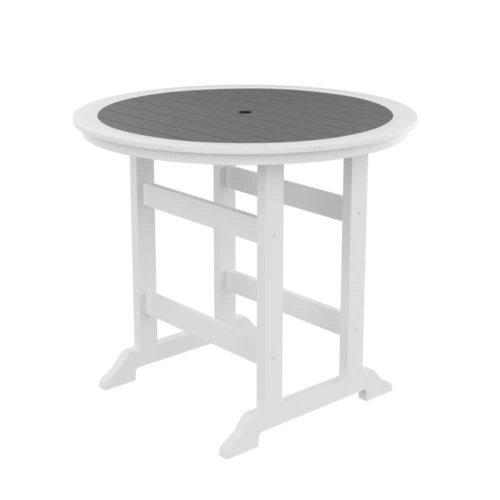 myhomore HDPE Material Outdoor Dining Table Patio Bar Table HDPE-BZ ...