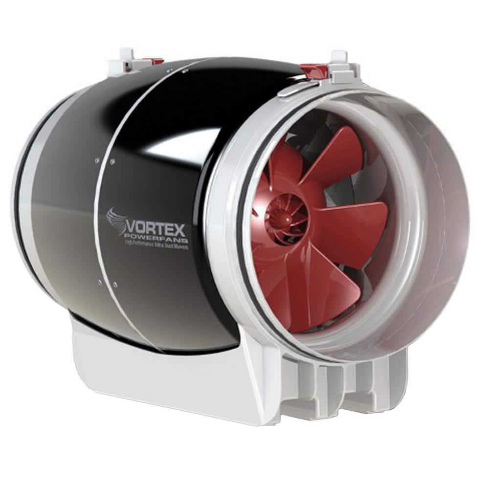 Vortex Atmosphere Corded Mixed-Flow In-Line Fan with 312 CFM S-600 - The Home Depot