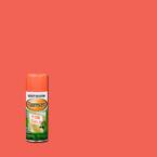 Rust-Oleum Specialty 11 oz. Fluorescent Red-Orange Spray Paint-1955830 ...