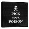 PTM Images Pick your Poison II'' Abstract Canvas Wall Art 15 in. x 15 ...
