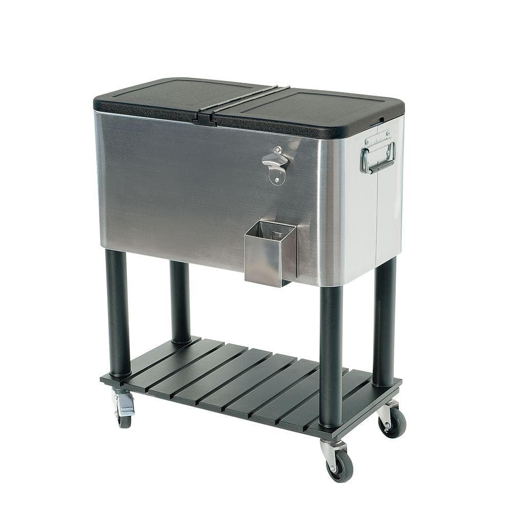 Reviews for 60 qt. 2-Locking Casters Stainless Steel Cooler | Pg 1 ...