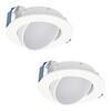 HALO 4 in. Selectable CCT (2700K-5000K) Canless Integrated LED Recessed ...