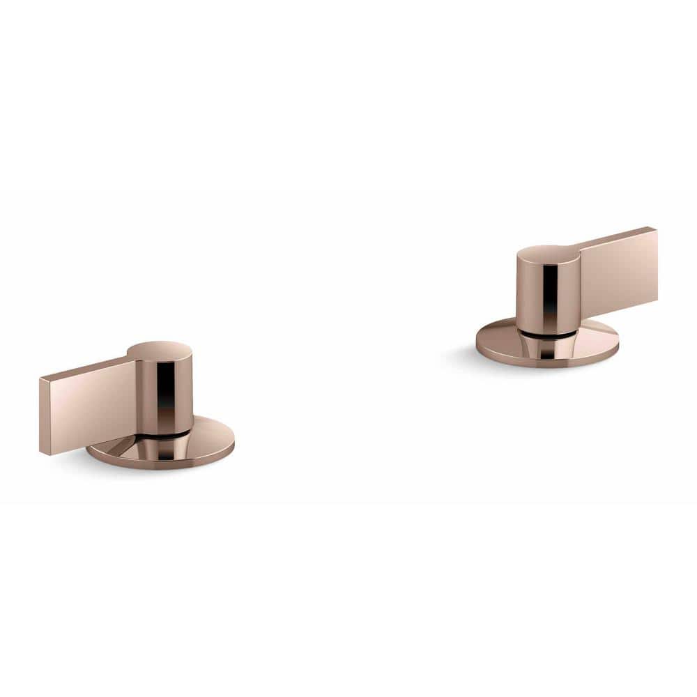 KOHLER Components Bathroom Sink Handles with Lever Design in Vibrant ...