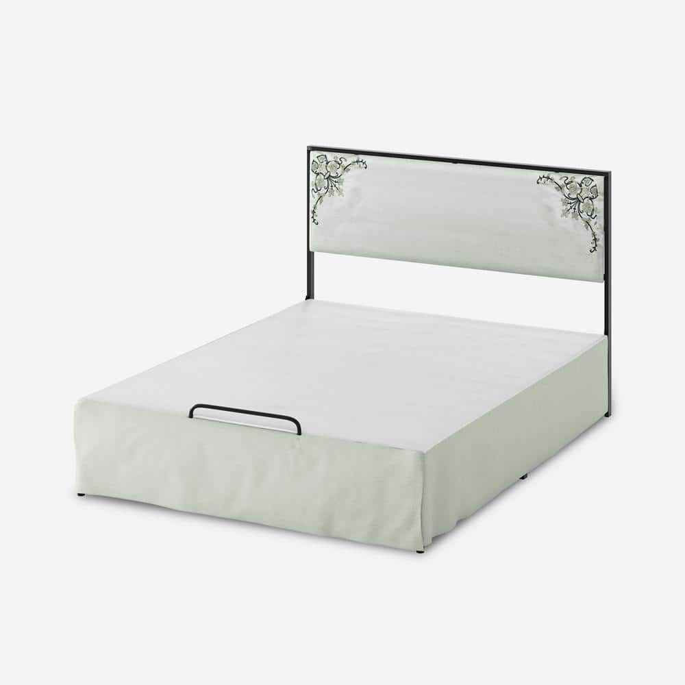 JAYDEN CREATION Nicky Modern 2 Piece Queen Bedroom Set with Metal Base ...